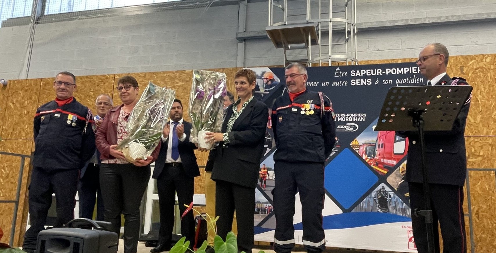 Ménéac. Lionel Doré devient le chef des pompiers – Paul Molac